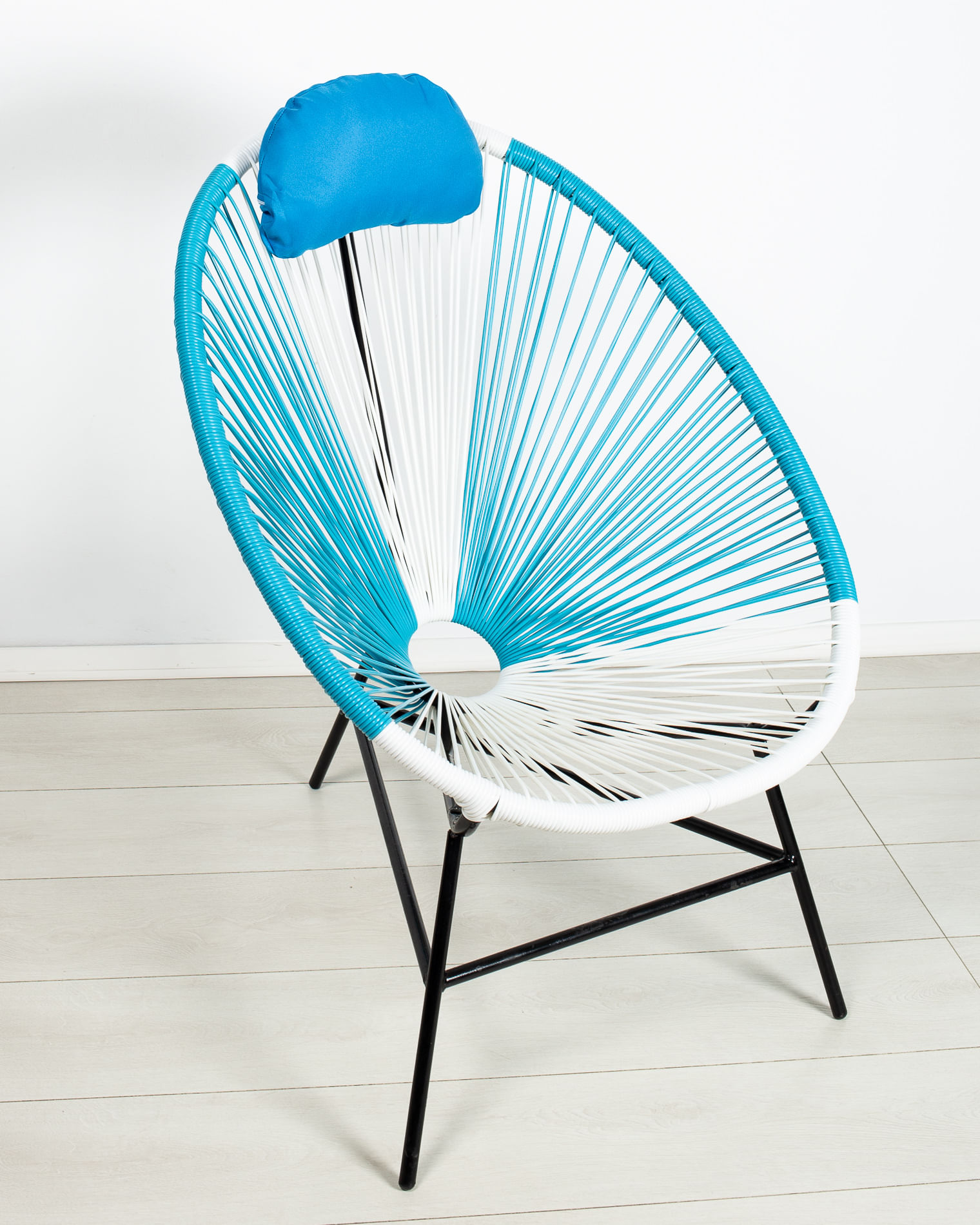 Scaun albastru cu perna detasabila - Miniprix