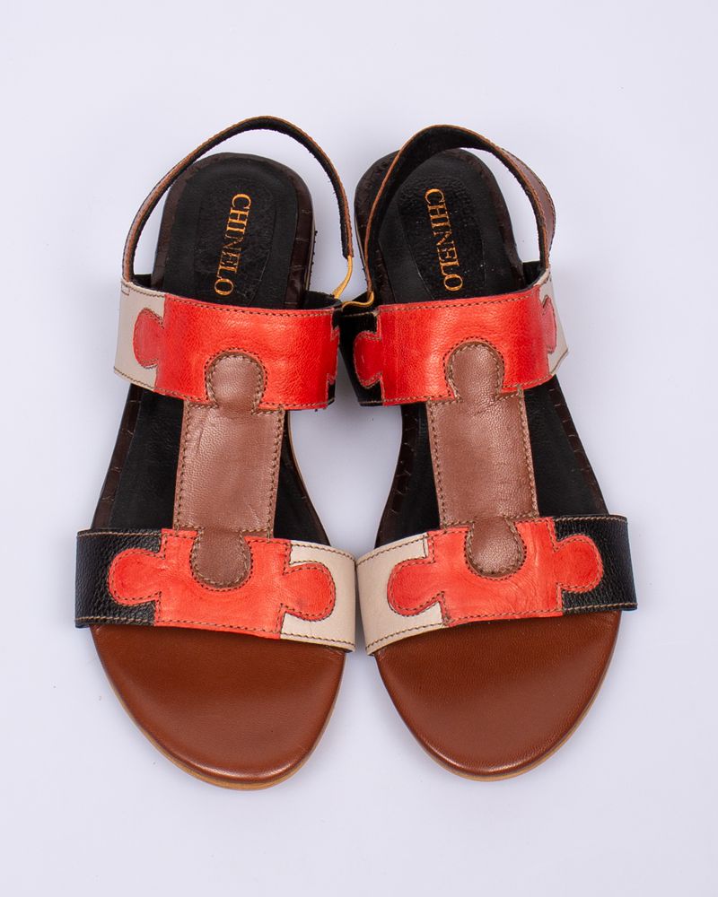 Sandale comode din piele naturala - Miniprix