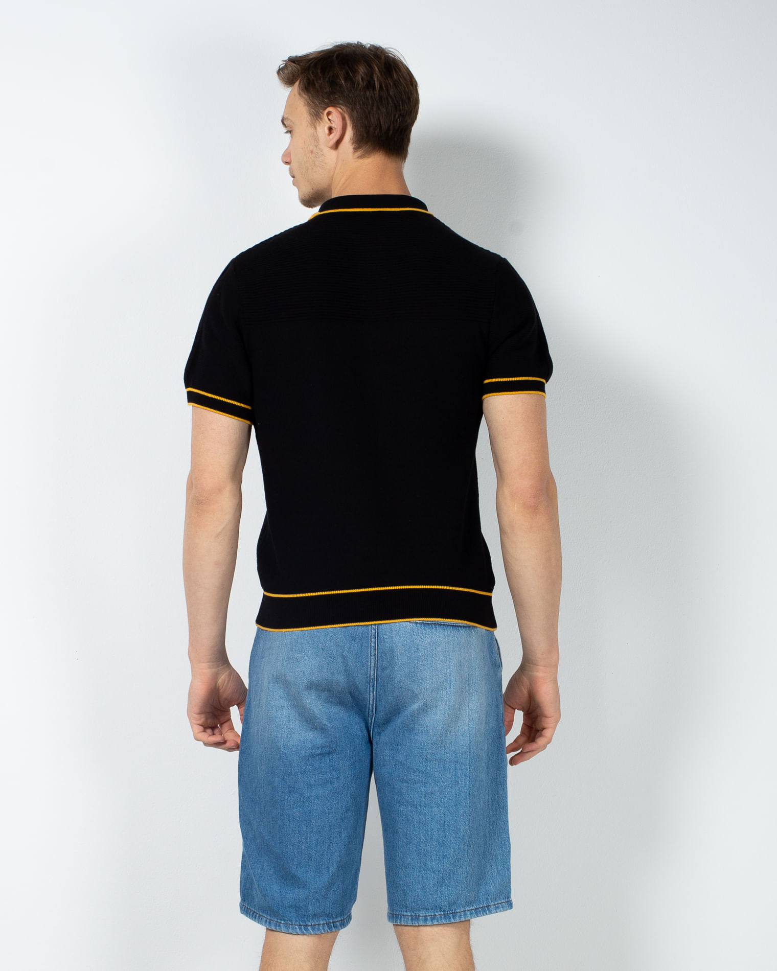 Bluza tricotata fin cu maneca scurta - Miniprix
