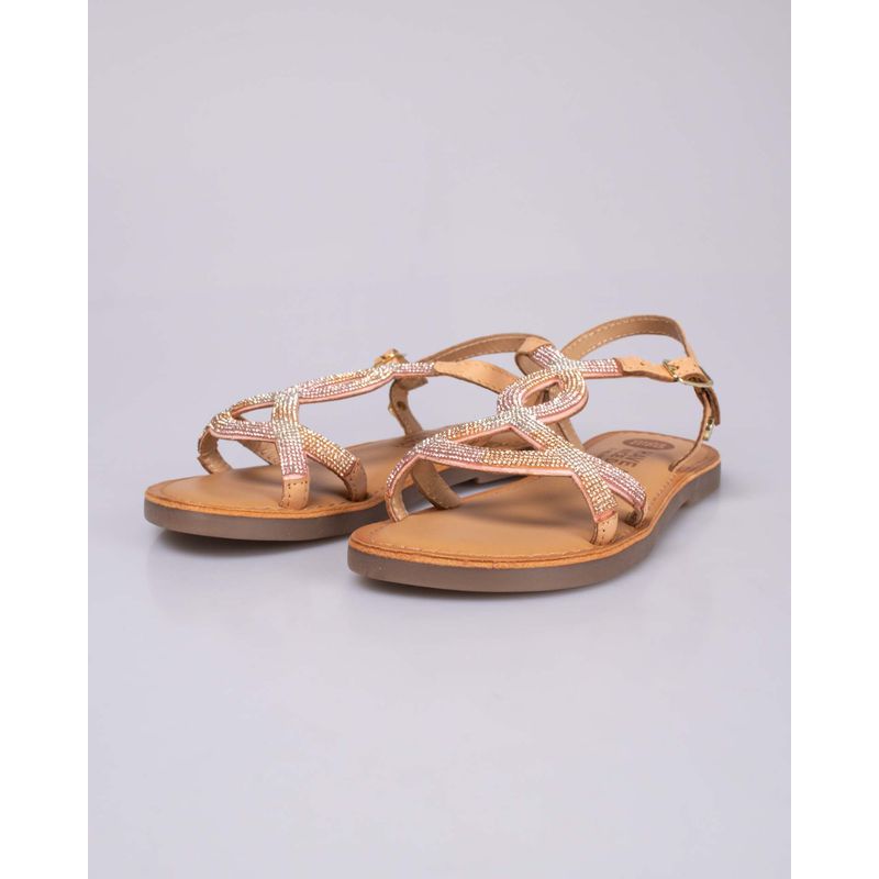 Sandale Gioseppo din piele naturala cu aplicatii pentru fete - Miniprix