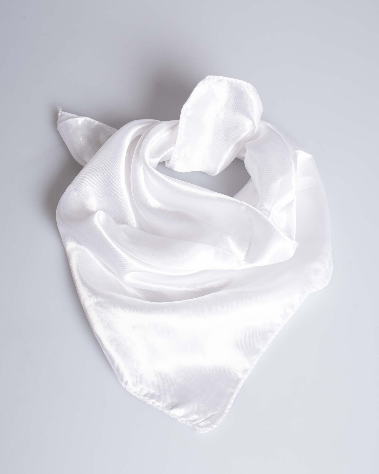 Esarfa alba din material fin - Miniprix