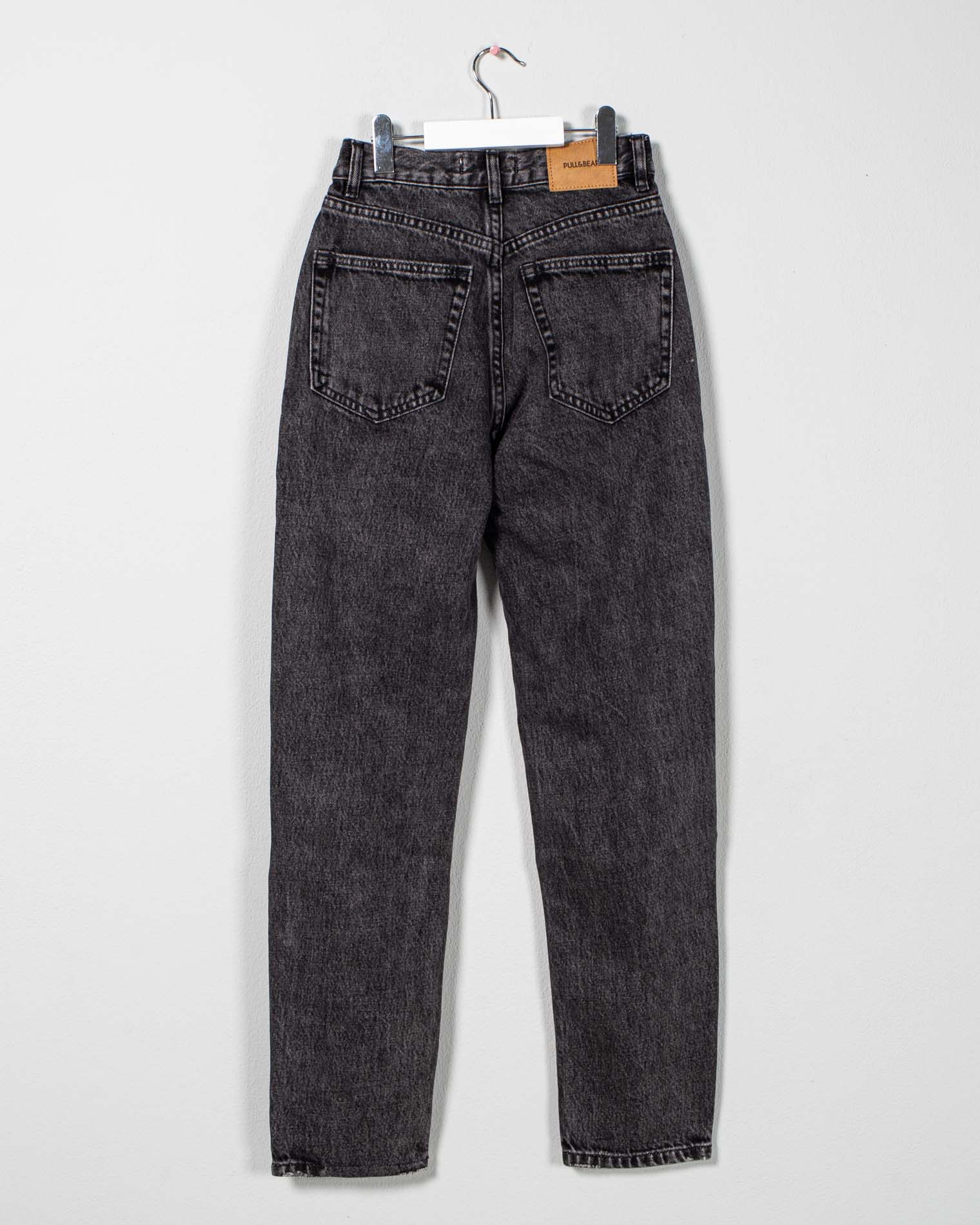 Jeans cu talie inalta - Miniprix