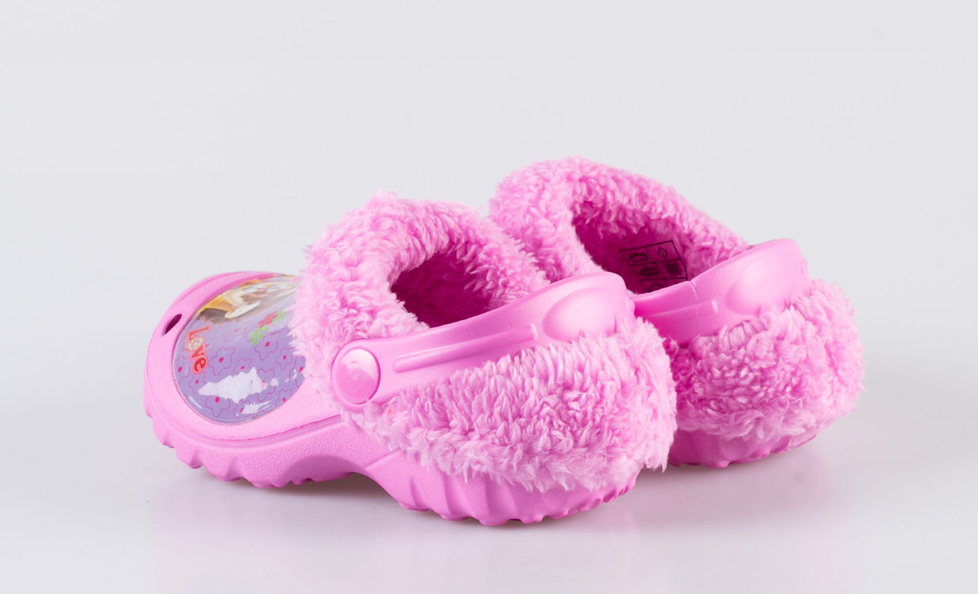 Papuci copii tip crocs imblaniti - Miniprix