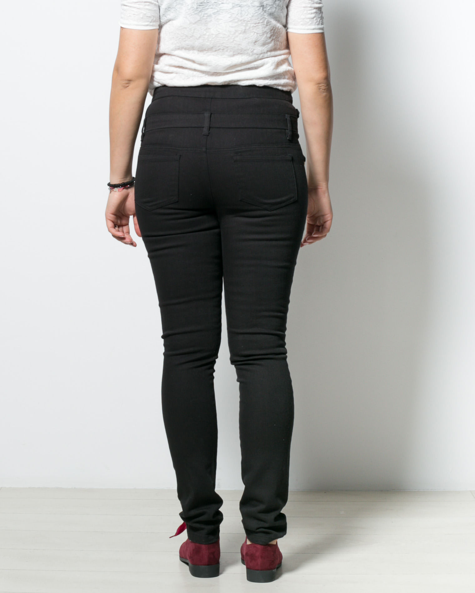 Jeans Betria cu talie inalta - Miniprix