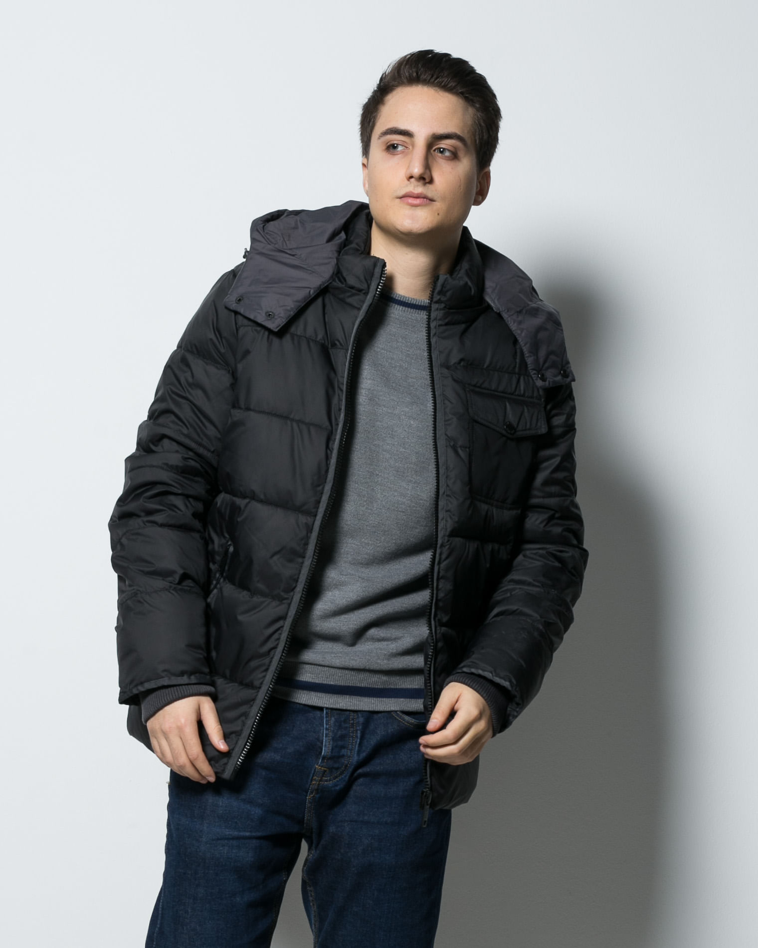 Geaca Kenvelo cu gluga detasabila - Miniprix