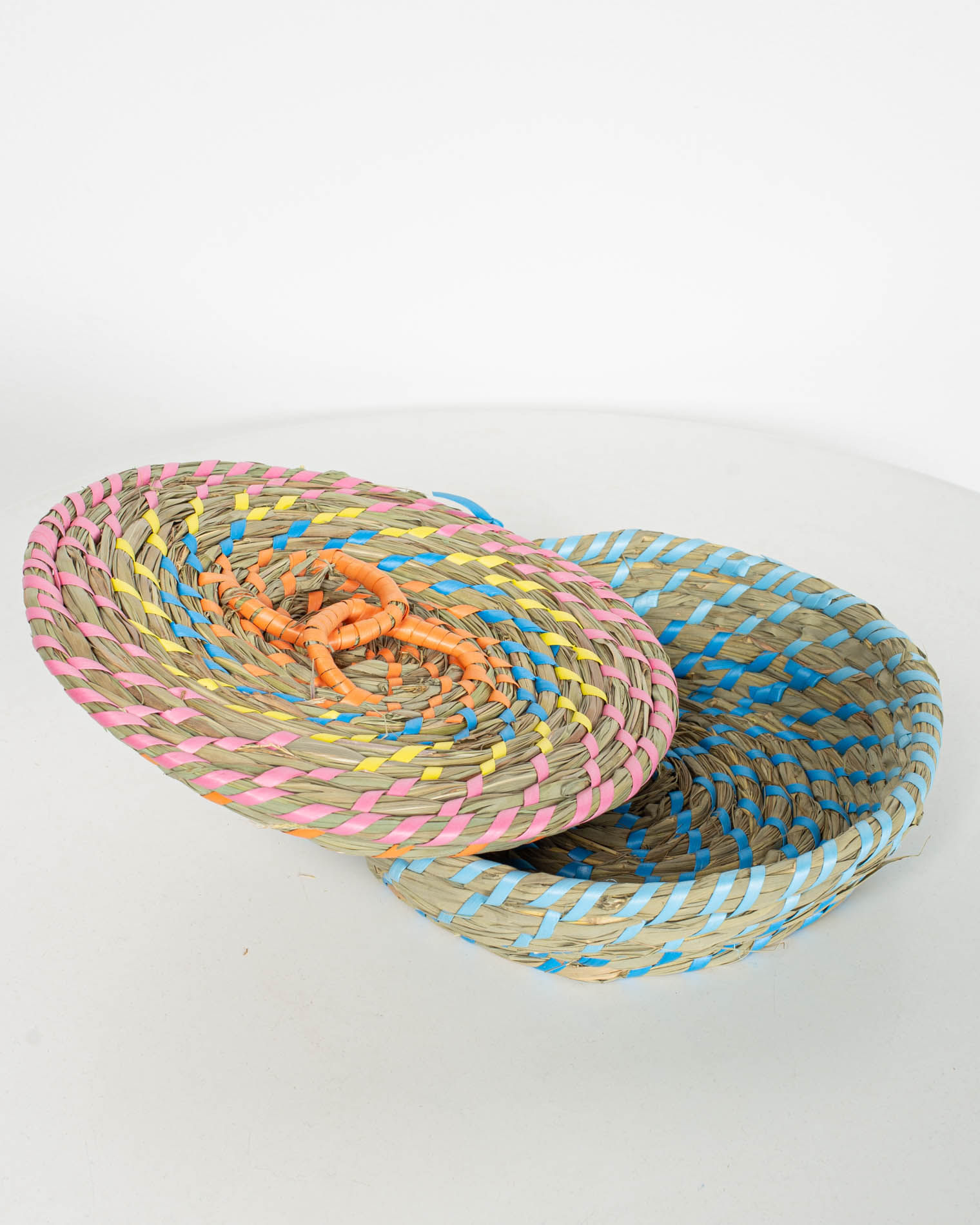 Cos colorat cu capac - Miniprix