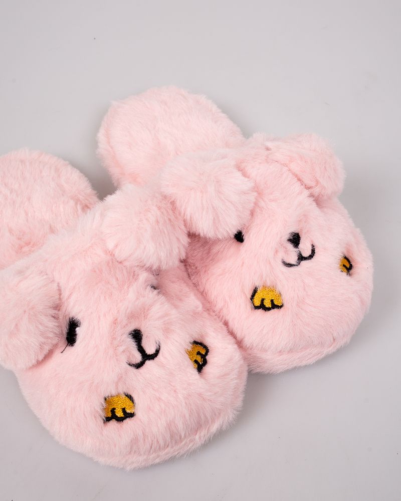 Papuci de casa pufosi Catel pentru fete - Miniprix
